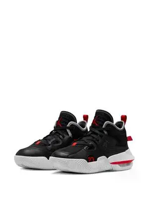 JORDAN Stay Loyal 2 Leather Sneakers - Black