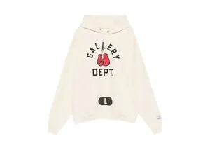 GALLERY DEPT. Boxing Merch Hoodie - Cream