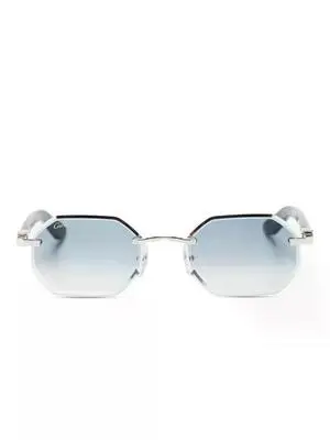 CARTIER C Décor Sunglasses - Silver