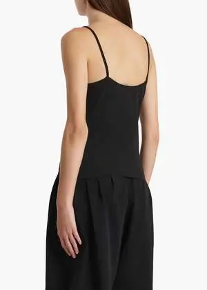 Khaite Moss Cami - Black