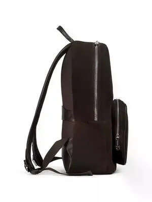 DOUCAL'S Top-handle Leather Backpack