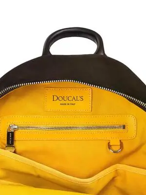 DOUCAL'S Top-handle Leather Backpack