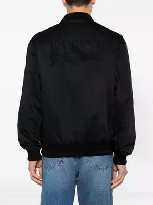 Maison Kitsuné Buttoned Bomber Jacket