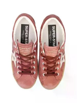 GOLDEN GOOSE Super-star Suede Sneakers - Red