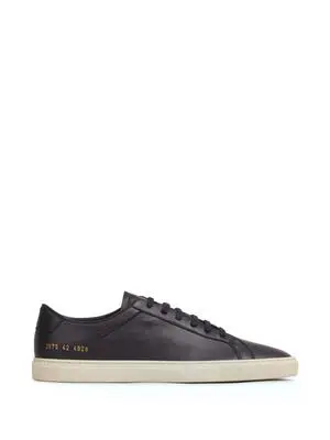 COMMON PROJECTS Lace-up Leather Sneakers - Blue