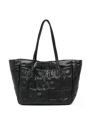 Liu Jo Embossed Logo Tote Bag - Black