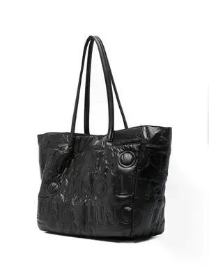 Liu Jo Embossed Logo Tote Bag