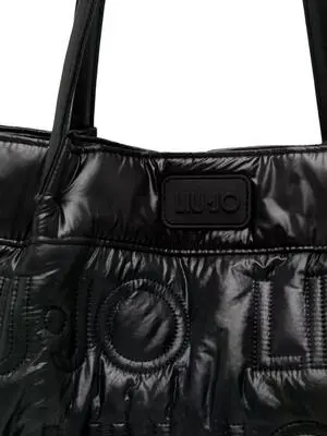 Liu Jo Embossed Logo Tote Bag