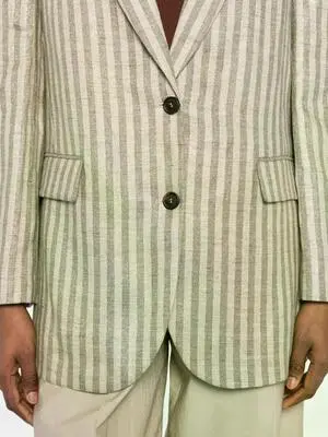 Brunello Cucinelli Striped Pocket Blazer