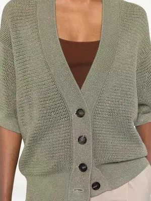 Brunello Cucinelli Button V-neck Cardigan