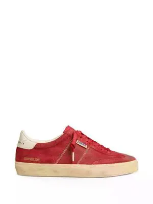 GOLDEN GOOSE Soul Star Suede Sneakers - Red