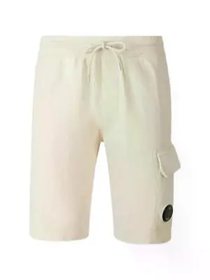 C.P. COMPANY Drawstring Cargo Shorts - Neutrals
