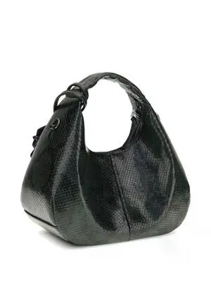 GANNI Mini Snake-effect Shoulder Bag