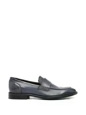 FRANCO FEDELE Band-detail Loafers - Blue