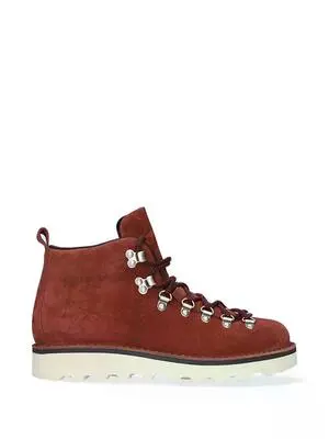 FRACAP Magnifico Lace-up Boots - Red