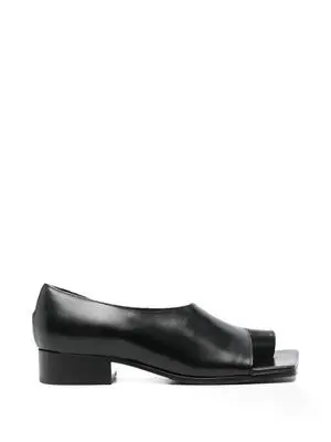 Junya Watanabe Open-toe Sandals - Black