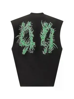 44 LABEL GROUP Logo-print Sleeveless Vest