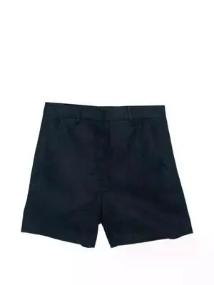 Max Mara Front-zip Shorts - Blue