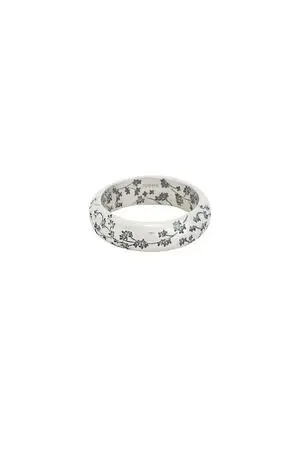 SERGE DENIMES Blossom Ring - Silver