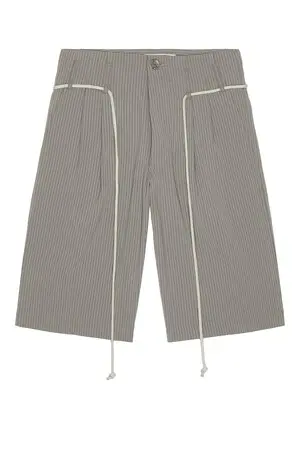 SONG FOR THE MUTE Double Pleated Shorts
