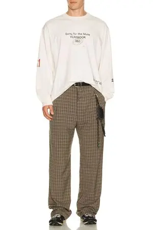 SONG FOR THE MUTE Loose Pleated Pant