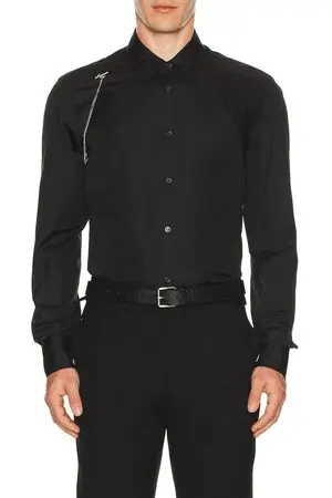 Alexander Mcqueen Slim Fit Shirts For Men