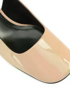 SERGIO ROSSI Convex Square-toe Pumps