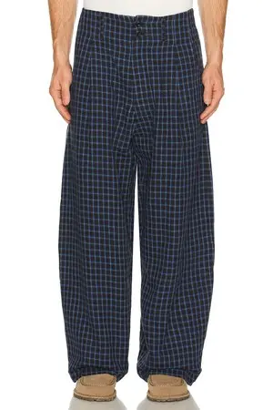 NICHOLAS DALEY Wide Leg Pleated Trouser