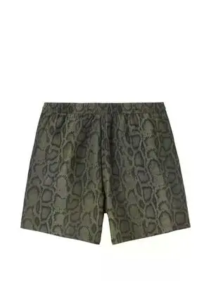Carhartt Work In Progress Slater Snake-print Shorts