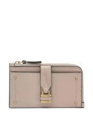 Chloé Small Paddington Padlock Card Holder - Pink