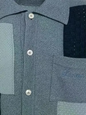 LANEUS Knitted Shirt