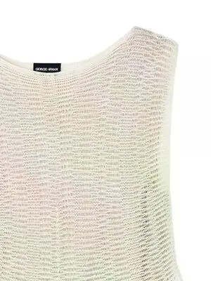 Giorgio Armani Openwork Top