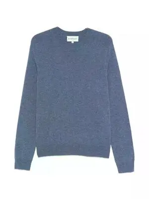 Eric Bompard Round-neck Long-sleeve Sweater - Blue