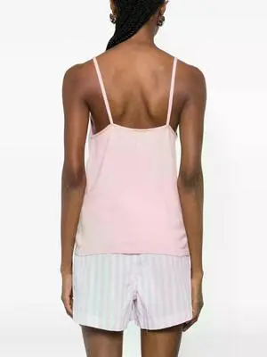 Eric Bompard Strappy V-neck Tank Top