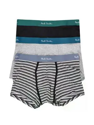 Paul Smith Striped Boxer Briefs - Grey