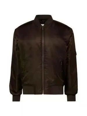 Calvin Klein Logo Bomber Jacket - Black