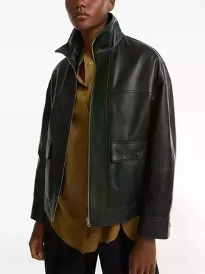 YVES SALOMON Lamb Leather Jacket