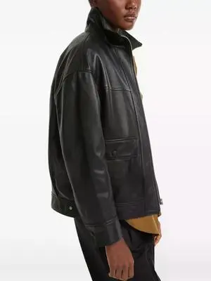 YVES SALOMON Lamb Leather Jacket