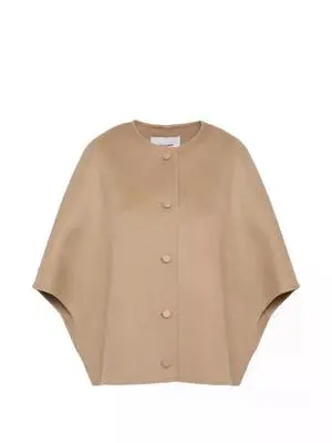 YVES SALOMON Button-up Cape