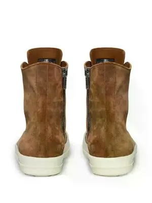 Rick Owens Temple High-top Sneakers - Brown