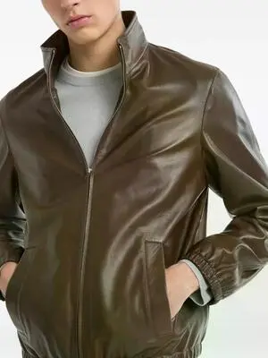 YVES SALOMON Leather Jacket