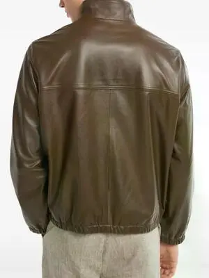 YVES SALOMON Leather Jacket
