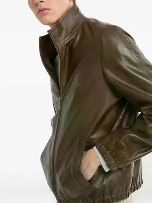 YVES SALOMON Leather Jacket