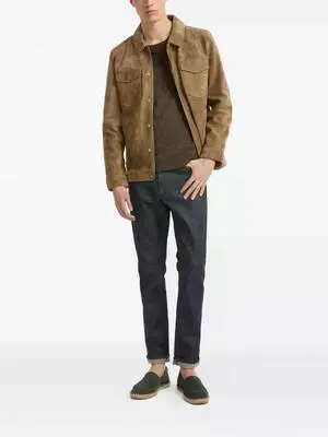 YVES SALOMON Suede Jacket