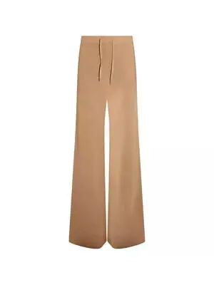 YVES SALOMON Knit Wide-leg Trousers - Neutrals