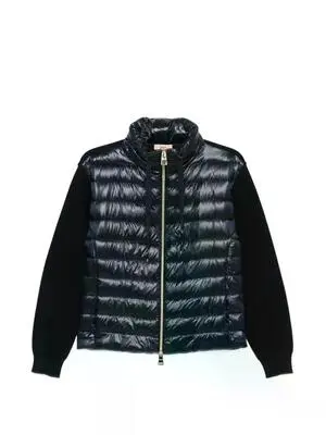 Herno Quilted Panel Jacket - Blue