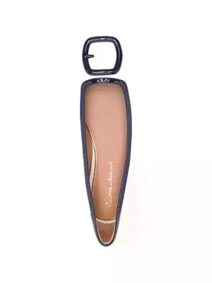 Santoni Square-toe Pumps