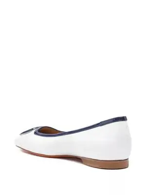 Santoni Square-toe Pumps