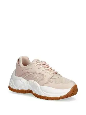 Armani Exchange Lace-up Sneakers - Neutrals