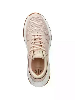 Armani Exchange Lace-up Sneakers - Neutrals
